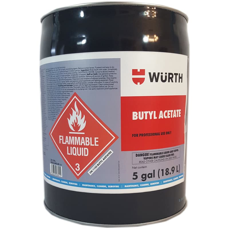 N-Butyl Acetate, 55 Gallon Drum | Würth Baer Supply Company
