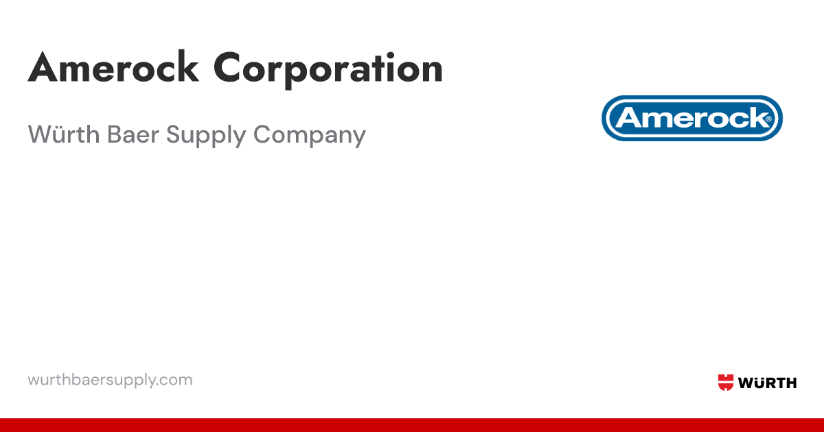 Amerock Corporation | Brand Details | Würth Baer Supply Company