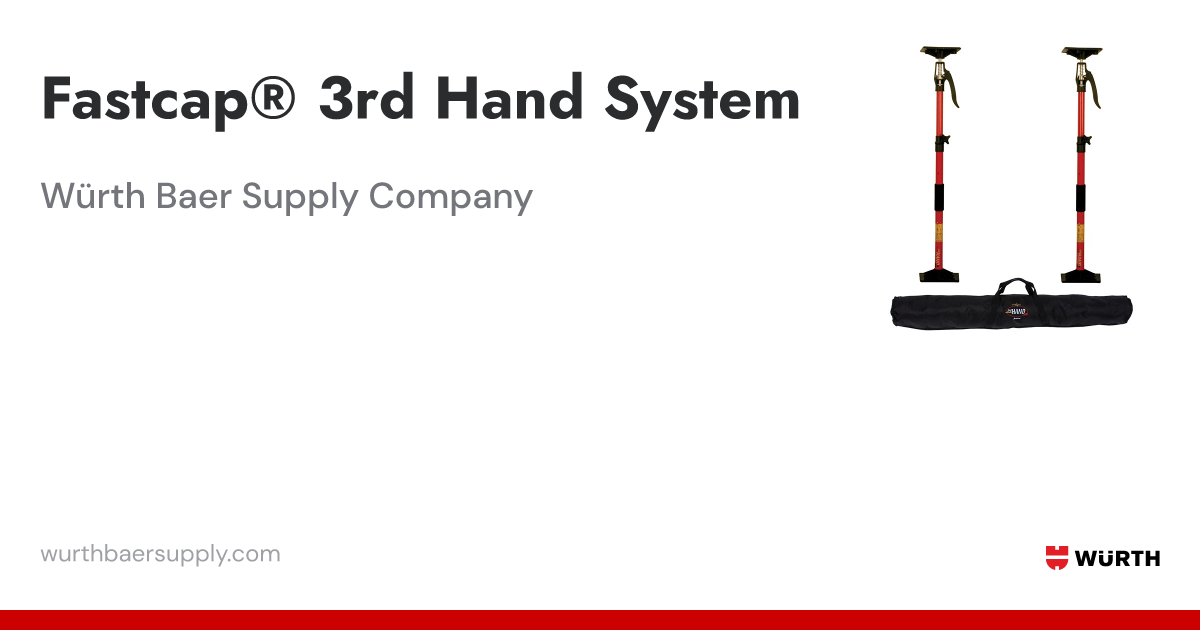 Hand Tools - Fastcap 3rd Hand System | Wurth Baer Supply Company