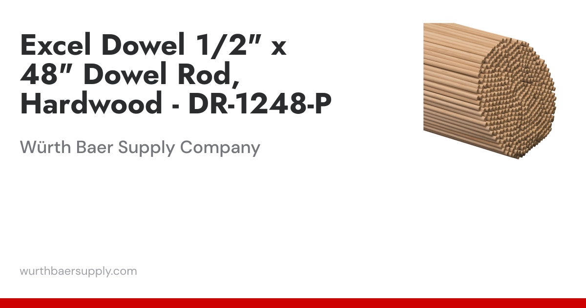 Excel Dowel 1/2