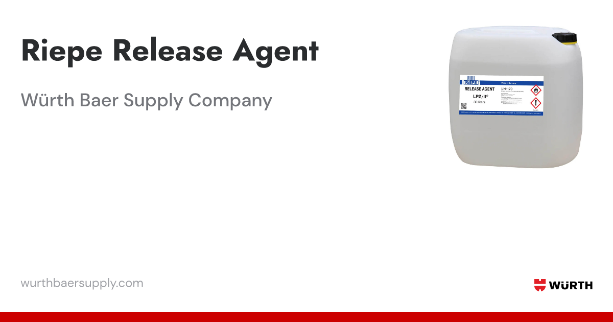 Riepe Release Agent | Würth Baer Supply Company